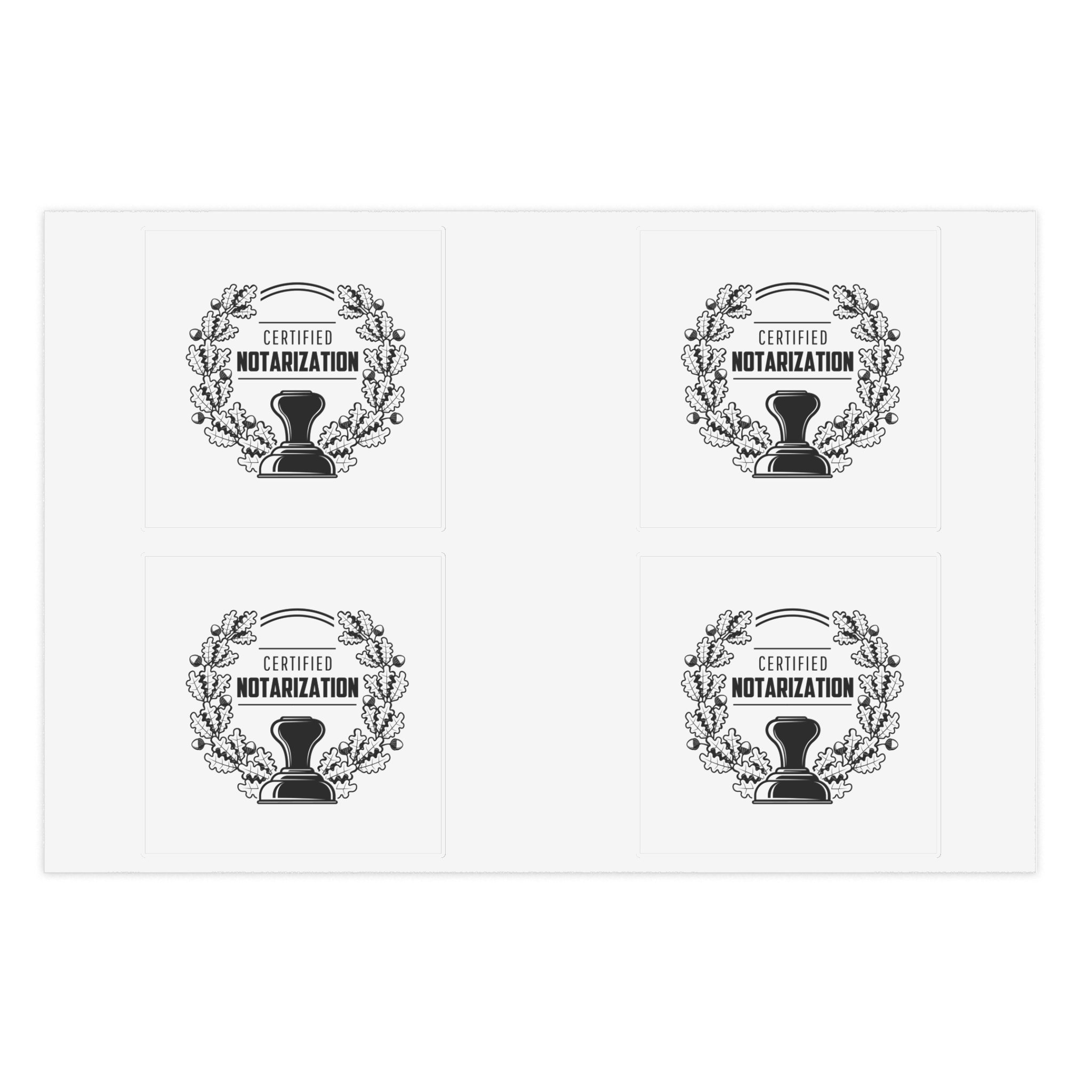Authorized Notary Public Sticker Sheets - Etsy