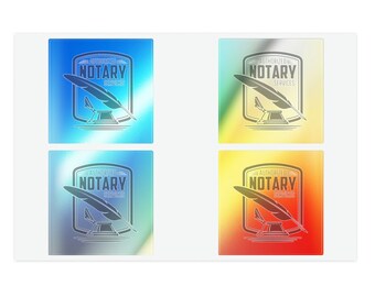 Authorized Notary Public Sticker Sheets - Etsy