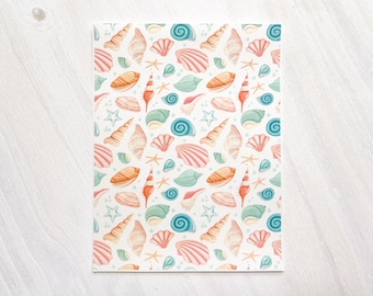 Coastal SU09 Water Soluble Transfer Paper Polymer Clay Image Transfers ...