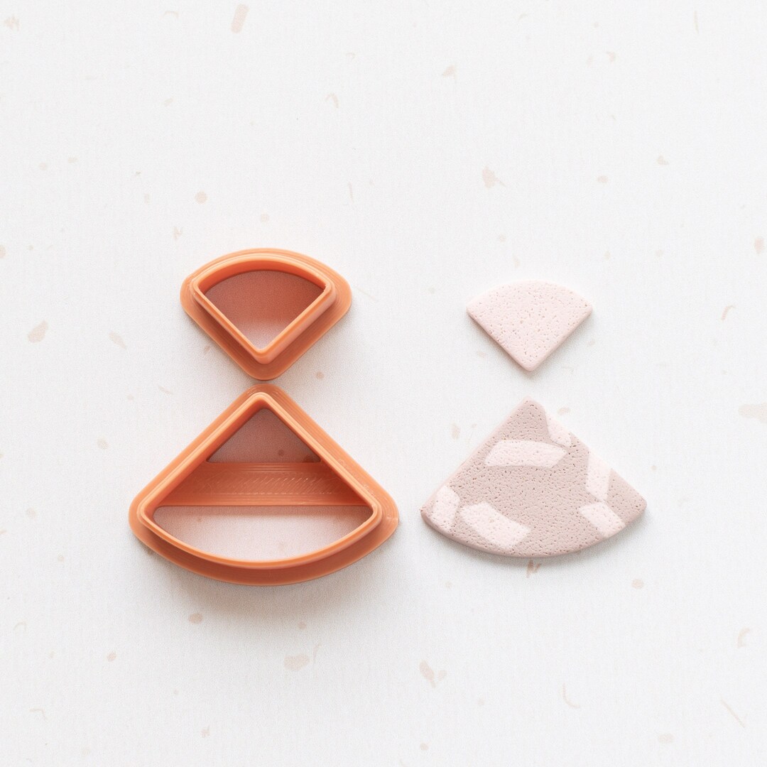 Rounded Triangle Polymer Clay Cutter Basic Shape Cutter Stud - Etsy