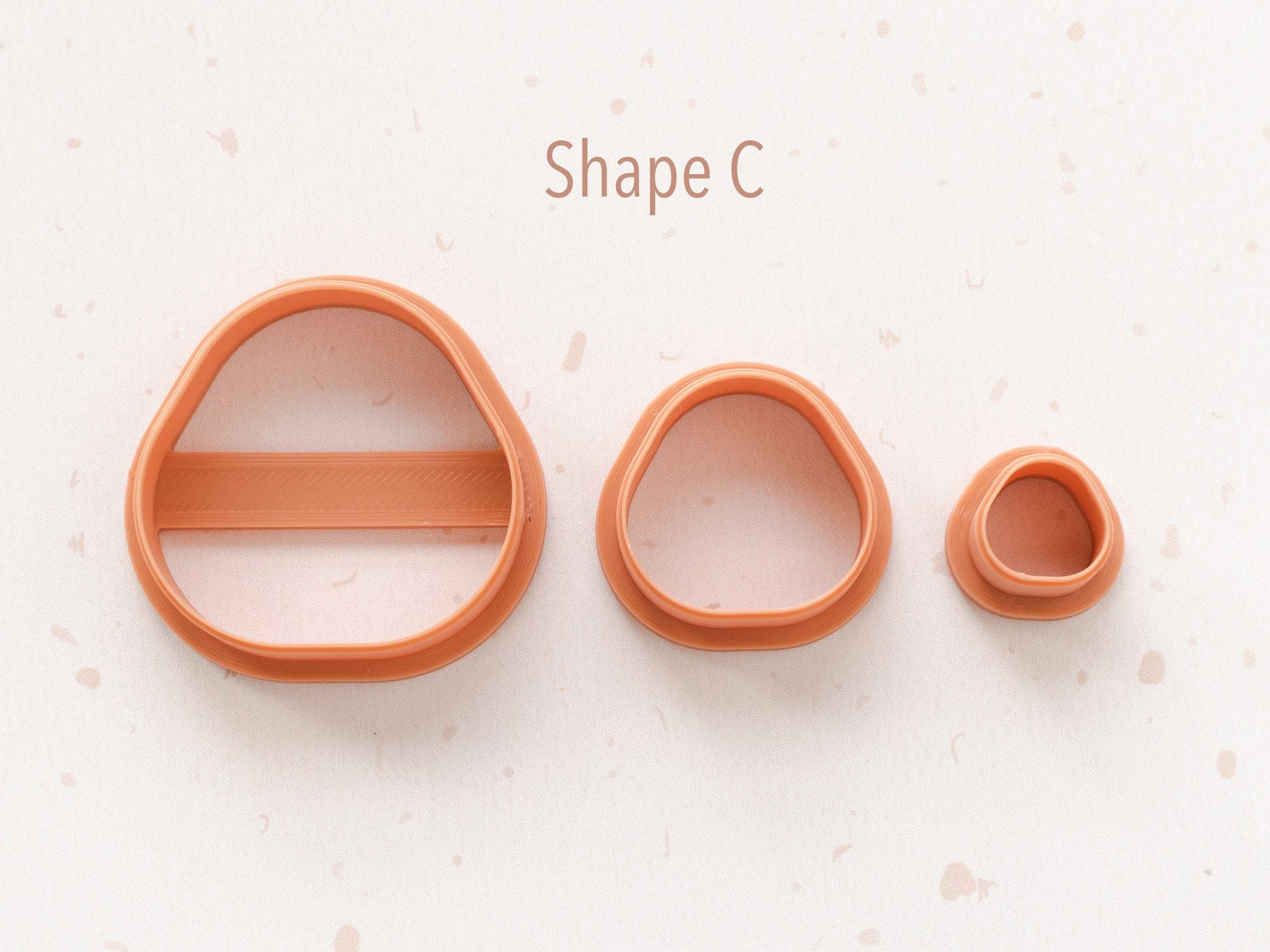 Triangle Polymer Clay Cutter Rounded Triangle Cutter - Etsy