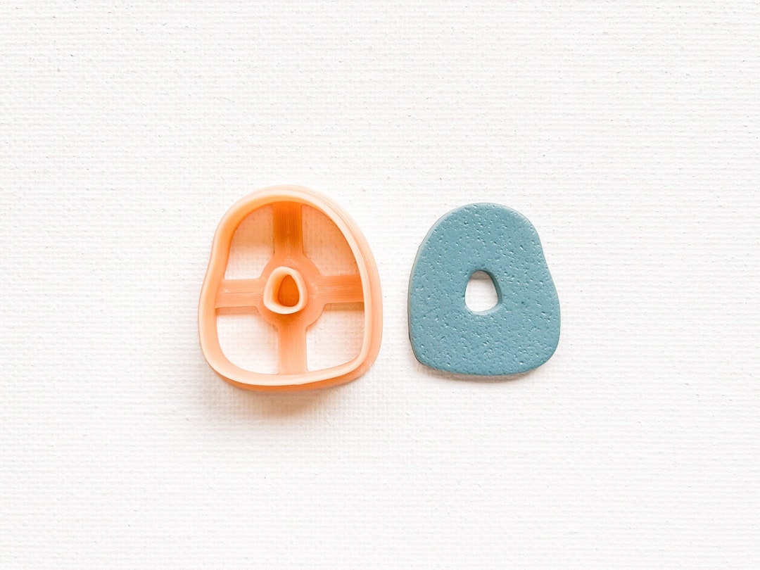 Organic Arch Donut Cutter, Donut Shape Polymer Clay Cutter, Organic ...