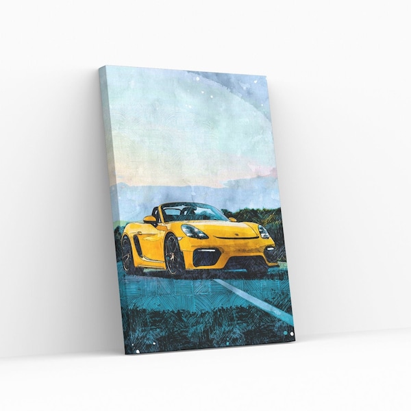 Porsche Cayman Wall Art - Etsy