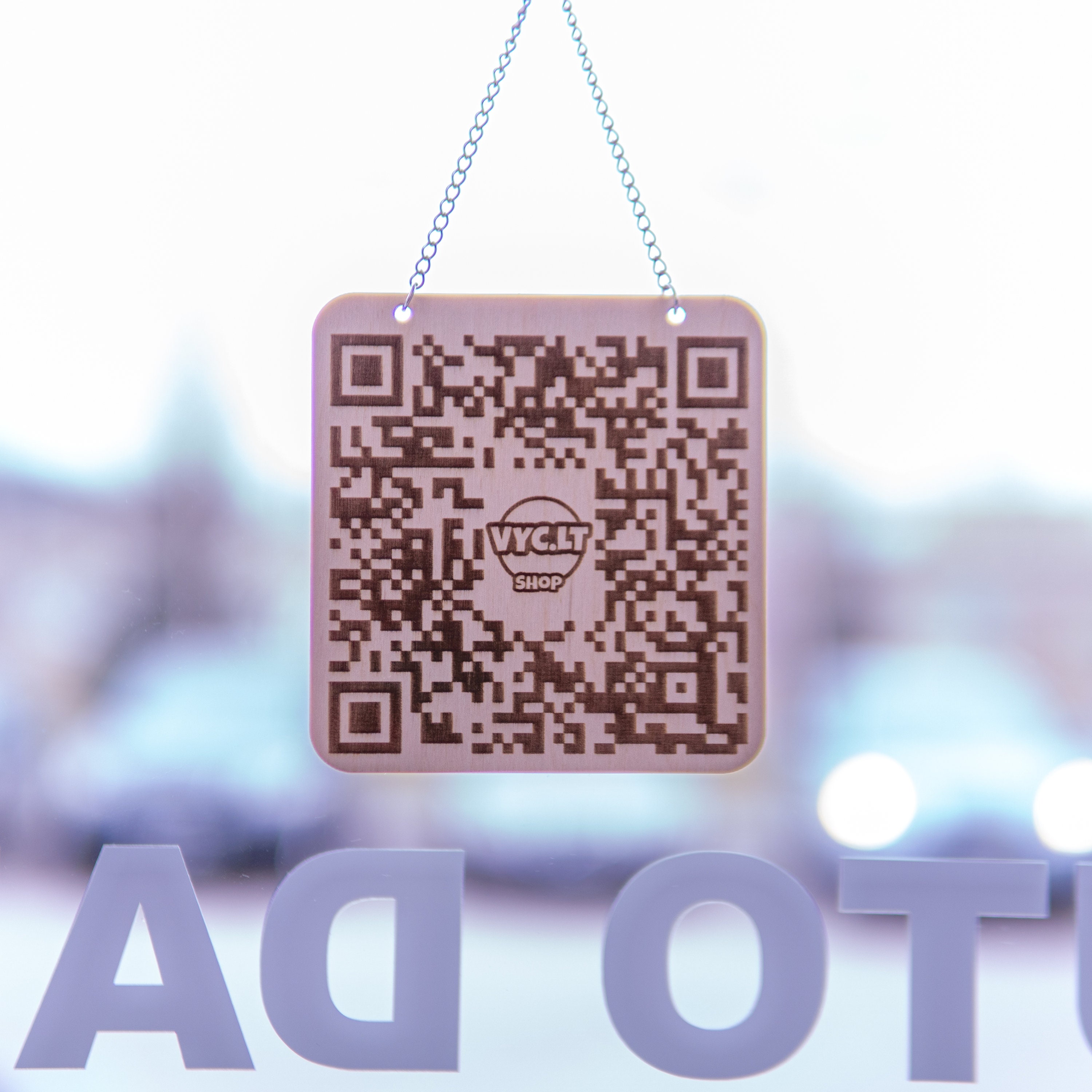 Personalized QR Code Stand, WIFI Menu Web Site Text Email Vcard ...