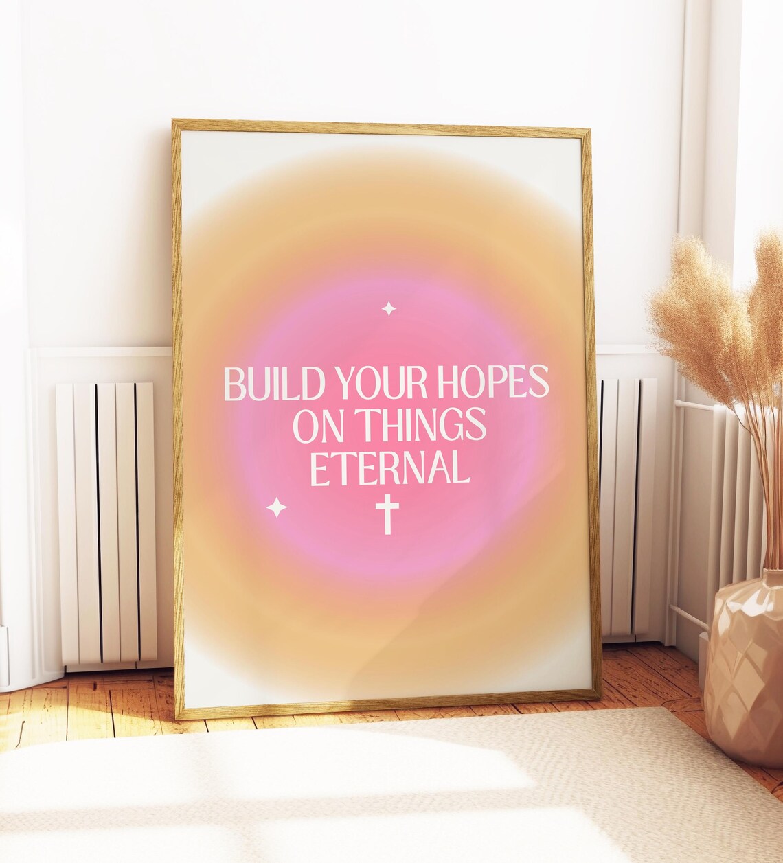 Christian Scripture Poster | Build Your Hopes Print - Etsy