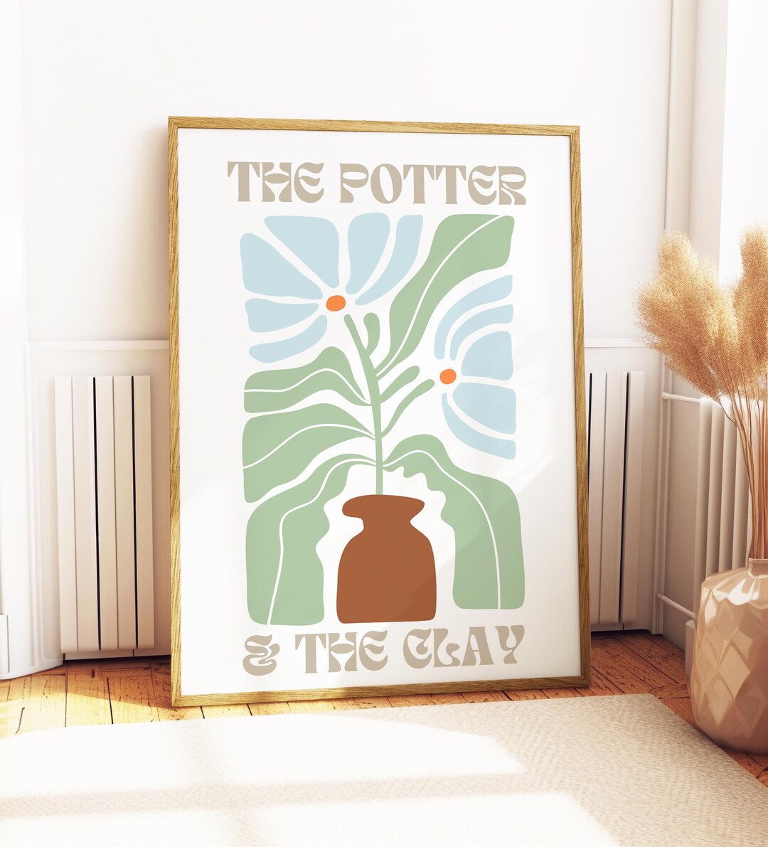 The Potter & the Clay | Physical Print | Bible Verse Prints | Modern ...