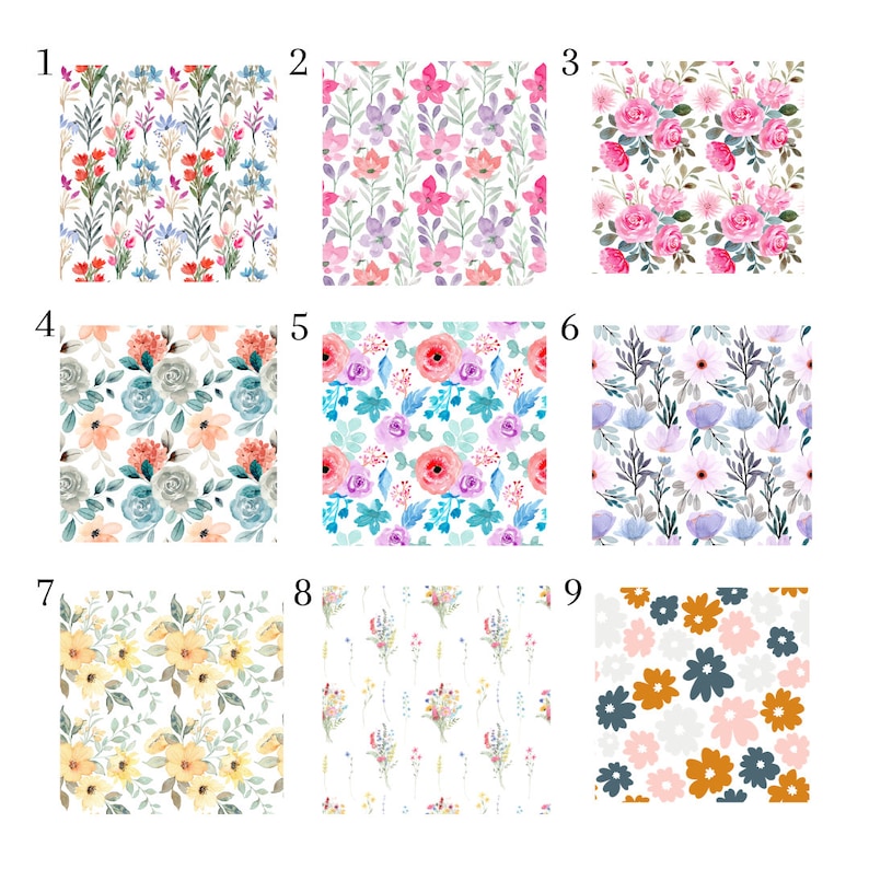 Custom Digital Download Bible Verse Print, Floral Personalized Poster ...