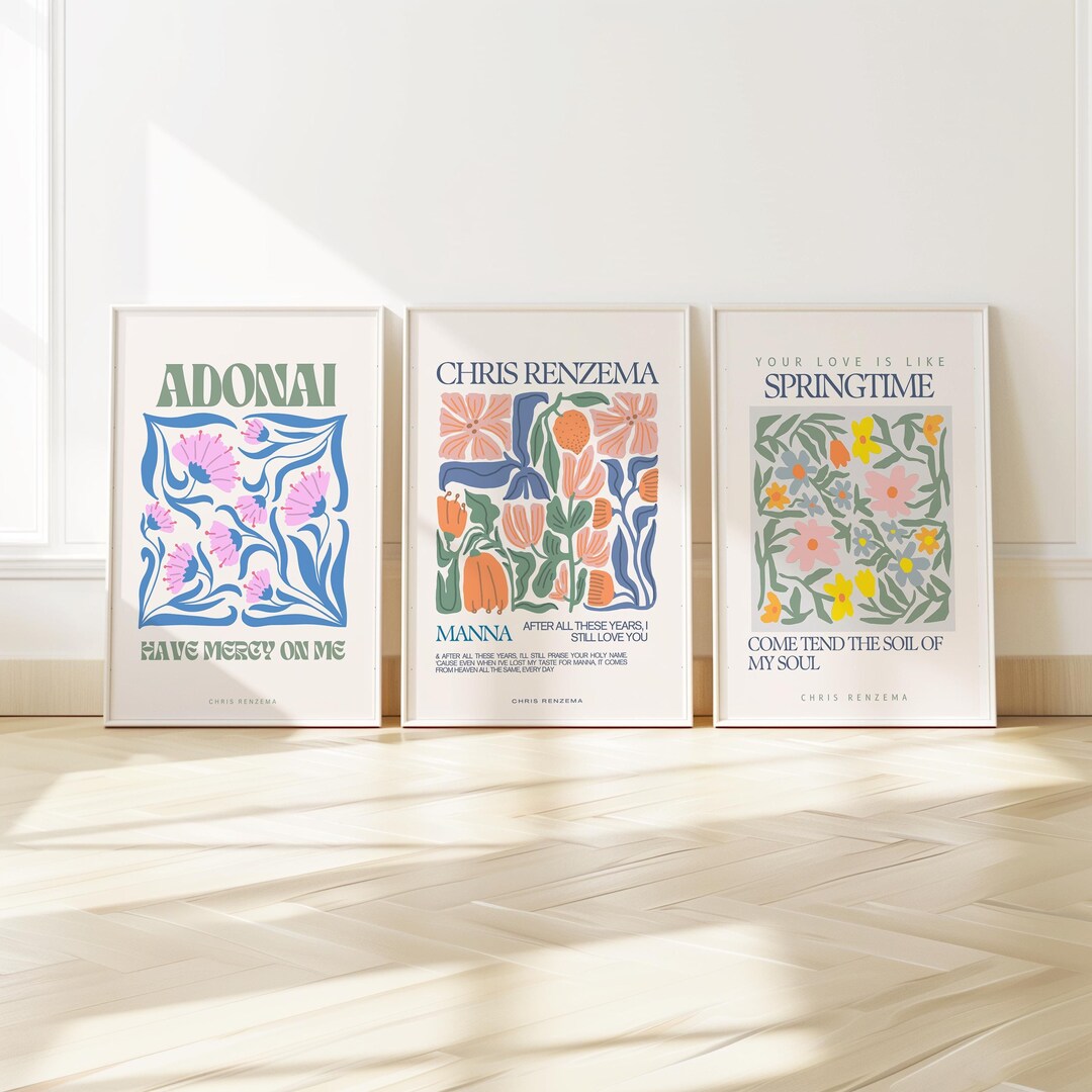 Chris Renzema | Bundle of 3 L Digital Download | Christian Minimalistic ...