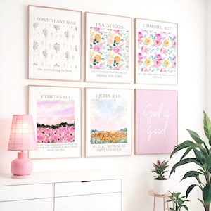 Physical Print | Christian Wall Art | Bible Verse Wall Art ...