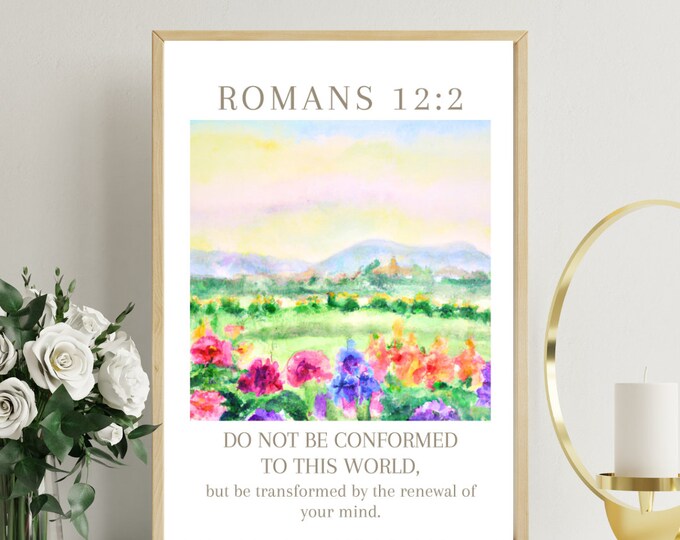 Do Not Conform to the Pattern of This World romans 12:2, Bible Verse ...