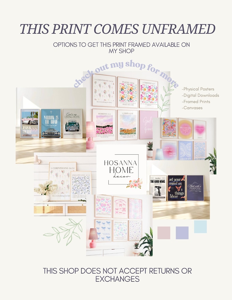 Chris Renzema | Manne | Impression physique | Versets bibliques ...