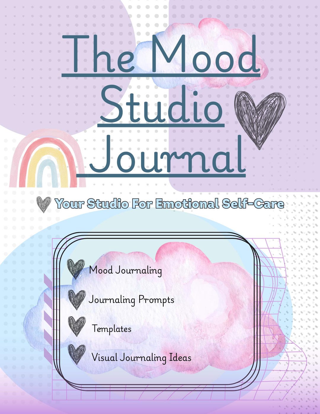 The Mood Studio Journal – Printable Teen Mood Tracker & Self-love ...