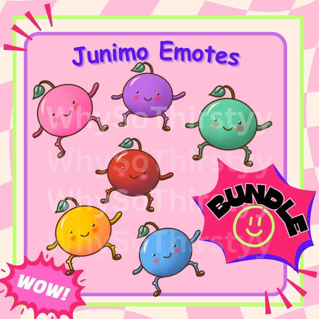 Junimo BUNDLE Emotes, Subscriber Badge, Channel Points, Twitch, Kick ...