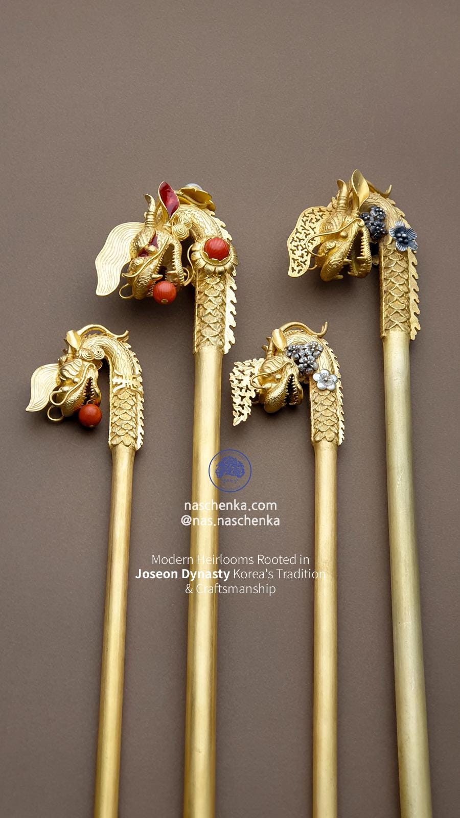 Korean Traditional Jewelry Inspired by the Joseon Dynasty. Handmade ...