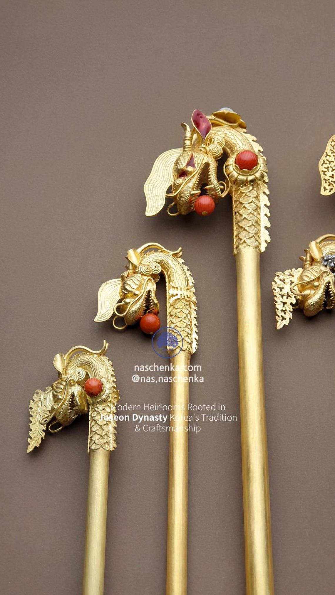 Korean Traditional Jewelry Inspired by the Joseon Dynasty. Handmade ...