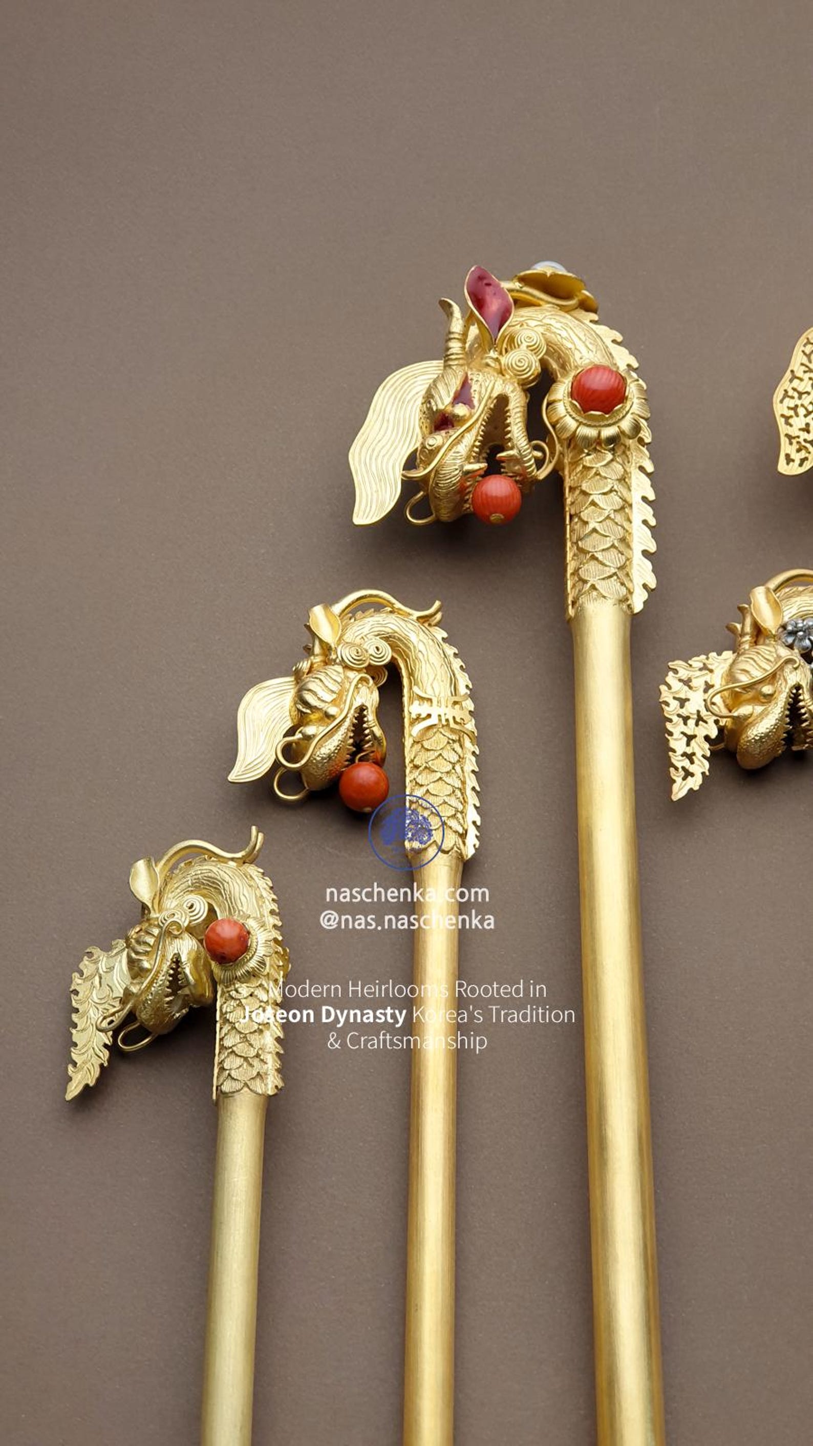Korean Traditional Jewelry Inspired by the Joseon Dynasty. Handmade ...