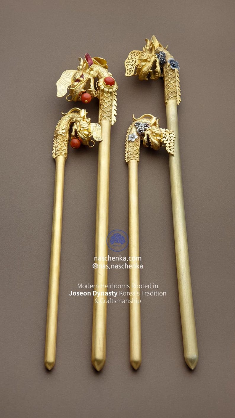 Korean Traditional Jewelry Inspired by the Joseon Dynasty. Handmade ...