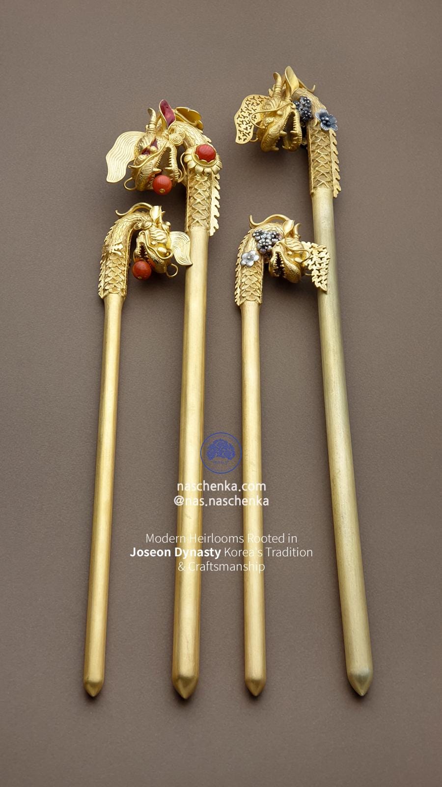 Korean Traditional Jewelry Inspired by the Joseon Dynasty. Handmade ...