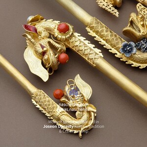 Korean Traditional Jewelry Inspired by the Joseon Dynasty. Handmade ...