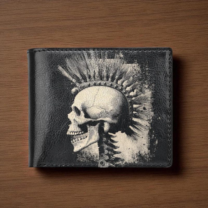 Small Wallet Punk - Etsy