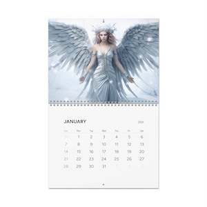 Angel Calendar Wall Calendars 2024. Two Sizes. Each Month Has a ...