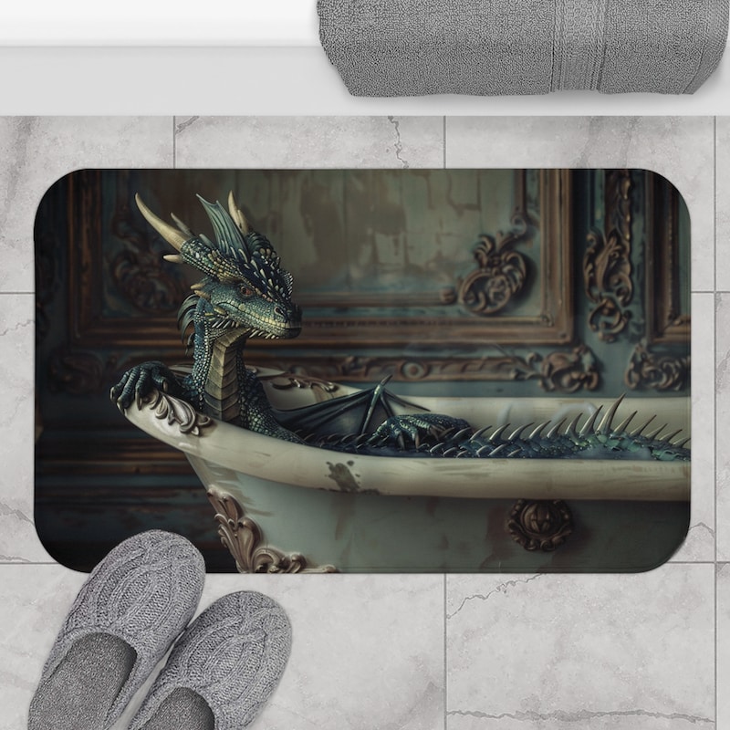 Dragon Floor Mat - Etsy