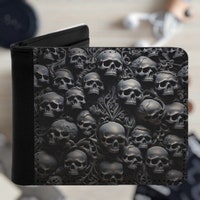 Skull Wallet - Etsy