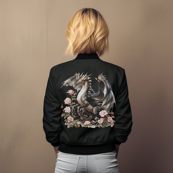 Jacket With Dragon - Etsy