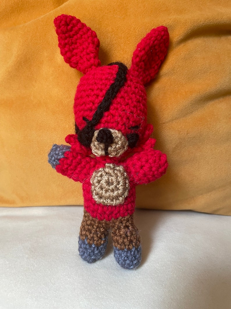 Crochet Five Nights At Freddys Plushies Handmade Amigurumi Fnaf Freddy Bonnie Chica Foxy