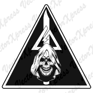 US Military Army Detachment Delta Force Insignia Cut Files: Vector ...