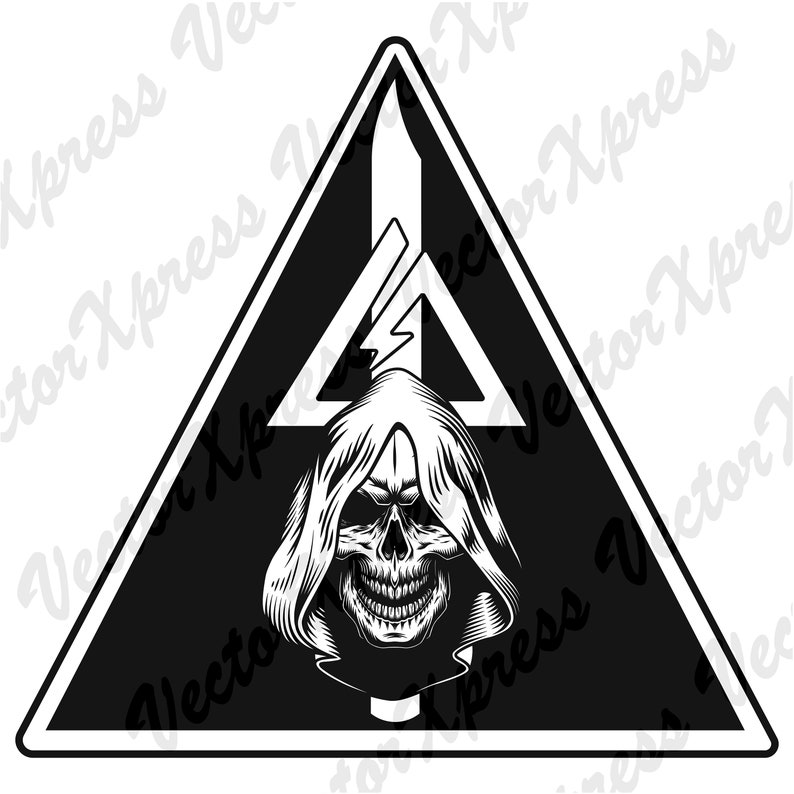 US Military Army Detachment Delta Force Insignia Cut Files: Vector ...