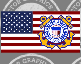 US Military Flag Vector Cut File for CNC Routers, Lasers, Cricut ...