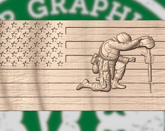 US Military 3D STL Model for CNC Routers & 3D Printers - Etsy