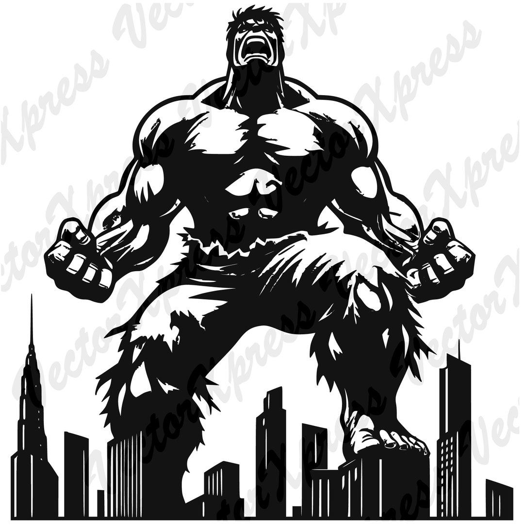 Superhero Cut Files: Vector Graphic, Multiple Formats, High-quality - Etsy