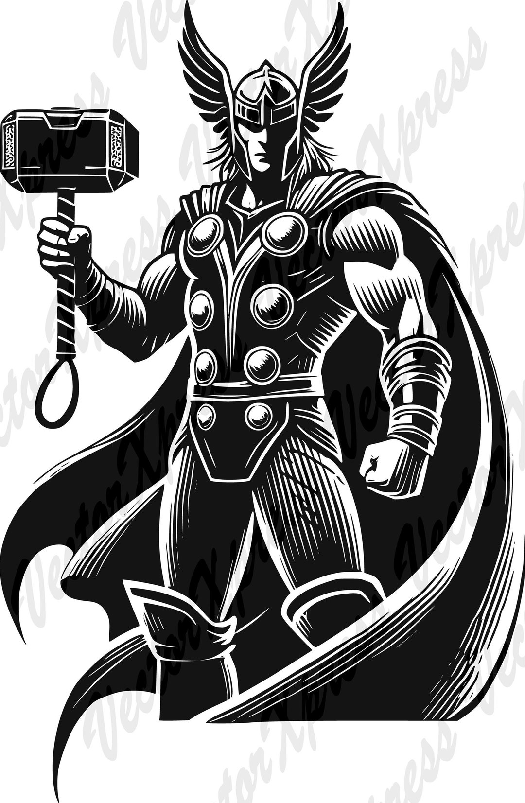 Superhero Cut Files: Vector Graphic, Multiple Formats, High-quality - Etsy