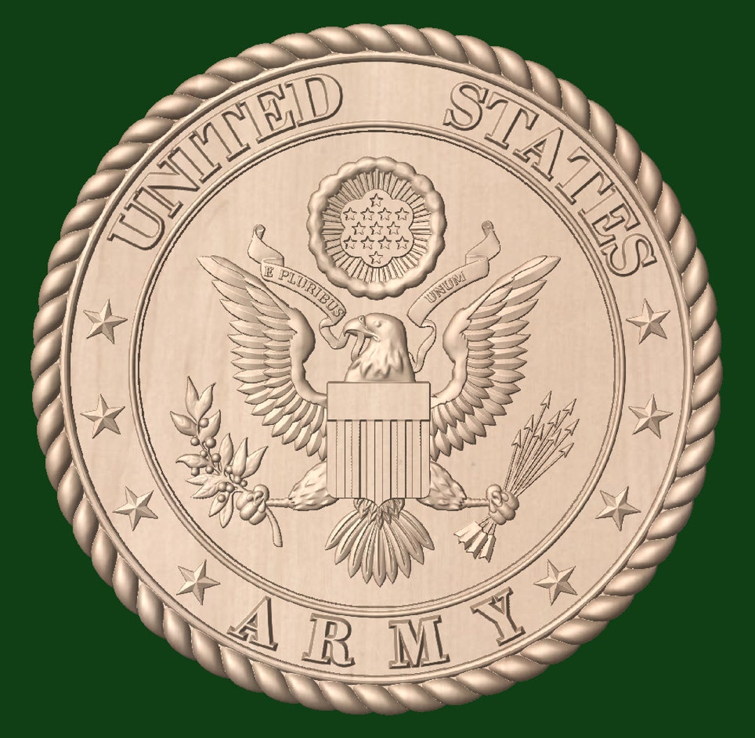 US Military 3D STL Model for CNC Routers & 3D Printers - Etsy