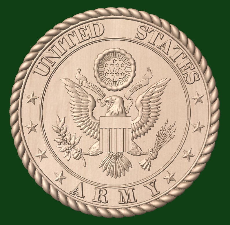 US Military 3D STL Model for CNC Routers & 3D Printers - Etsy