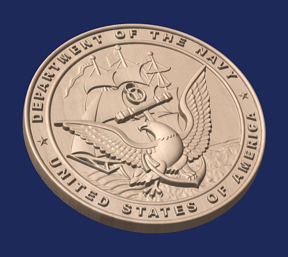 US Military 3D STL Model for CNC Routers & 3D Printers - Etsy