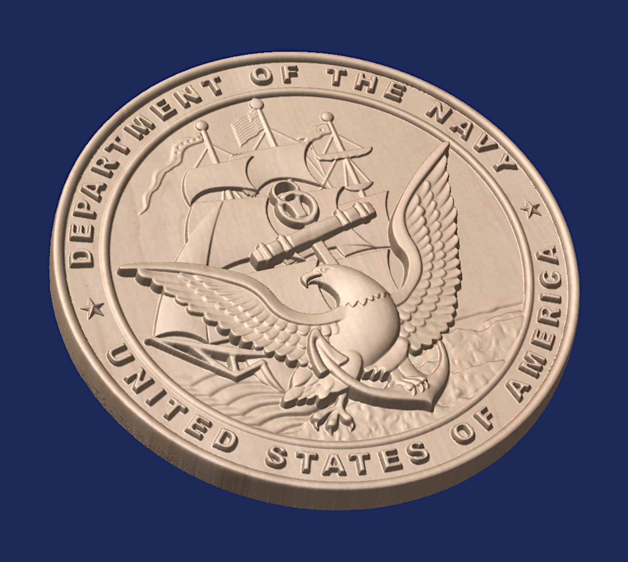 US Military 3D STL Model for CNC Routers & 3D Printers - Etsy