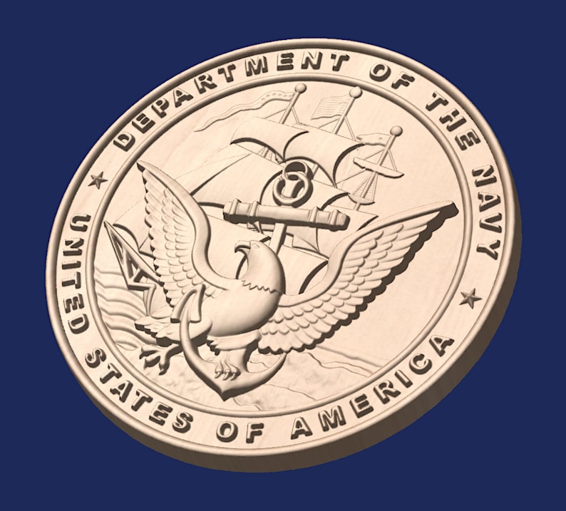 US Military 3D STL Model for CNC Routers & 3D Printers - Etsy