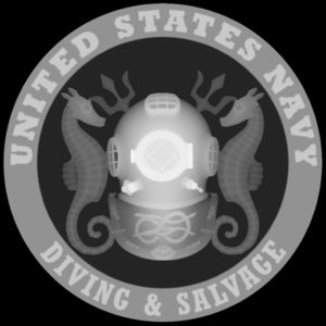 US Military Master Diver Logo 3D STL Model for CNC Routers & 3D ...
