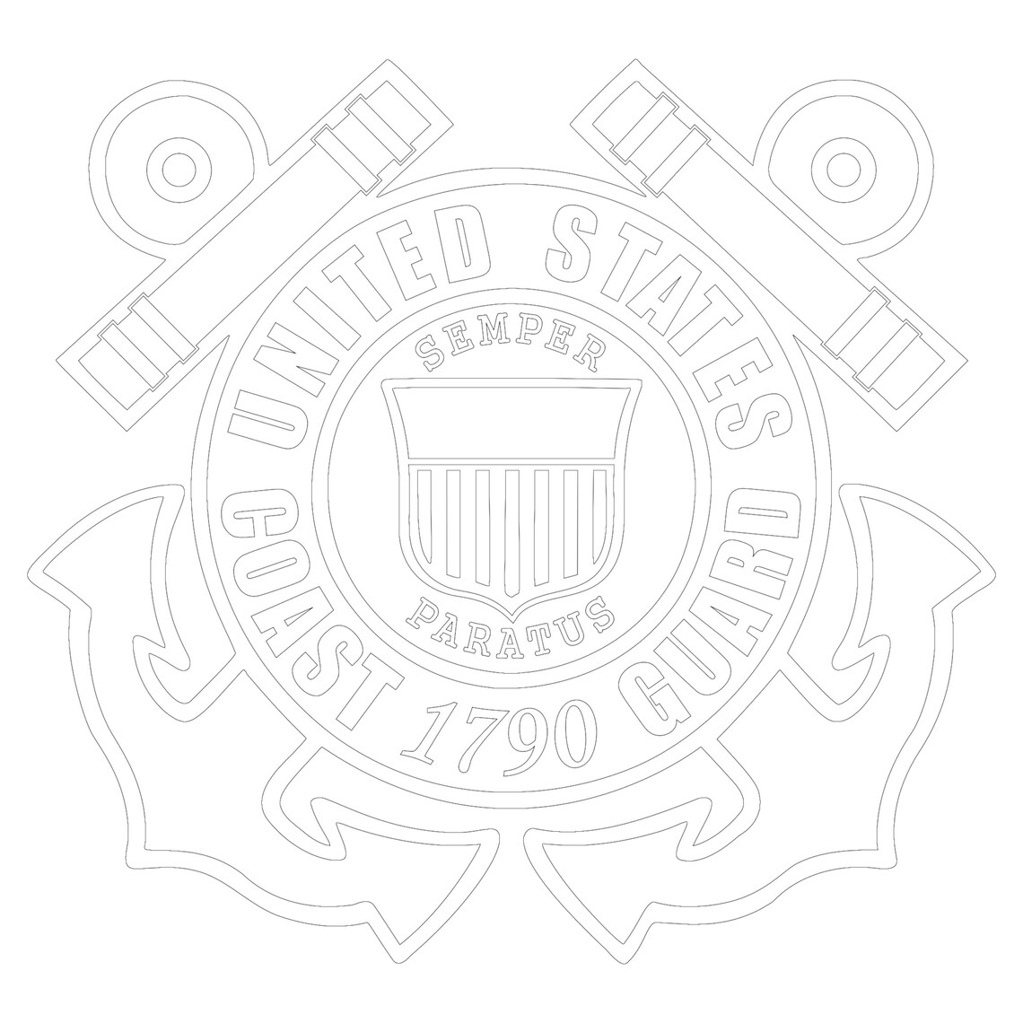 US Military Vector Cut File for CNC Routers, Lasers, Cricut ...