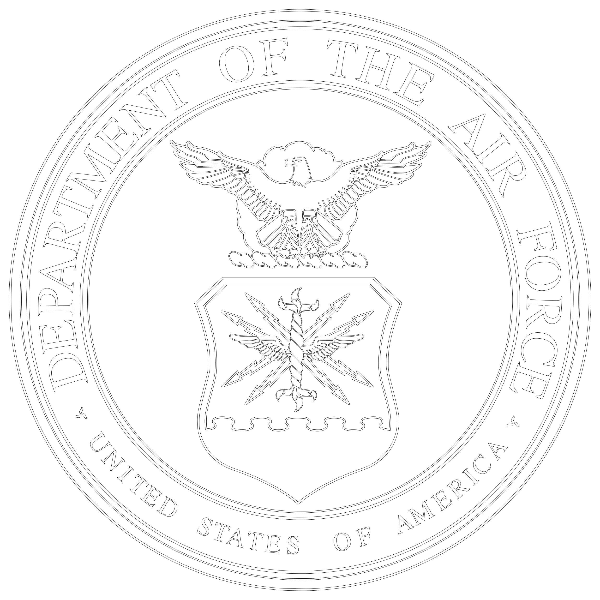 US Military Vector Cut File for CNC Routers, Lasers, Cricut ...