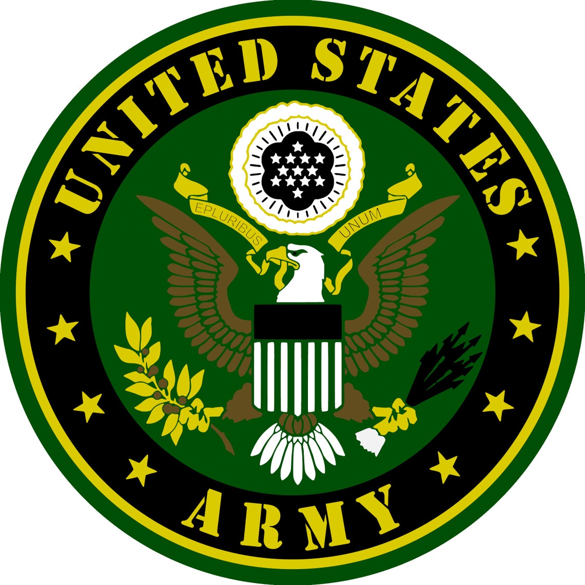 US Military Vector Cut File for CNC Routers, Lasers, Cricut ...