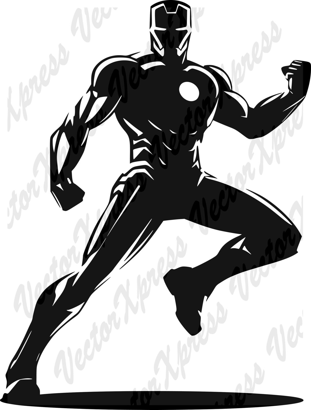Superhero Cut Files: Vector Graphic, Multiple Formats, High-quality - Etsy