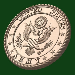 US Military 3D STL Model for CNC Routers & 3D Printers - Etsy
