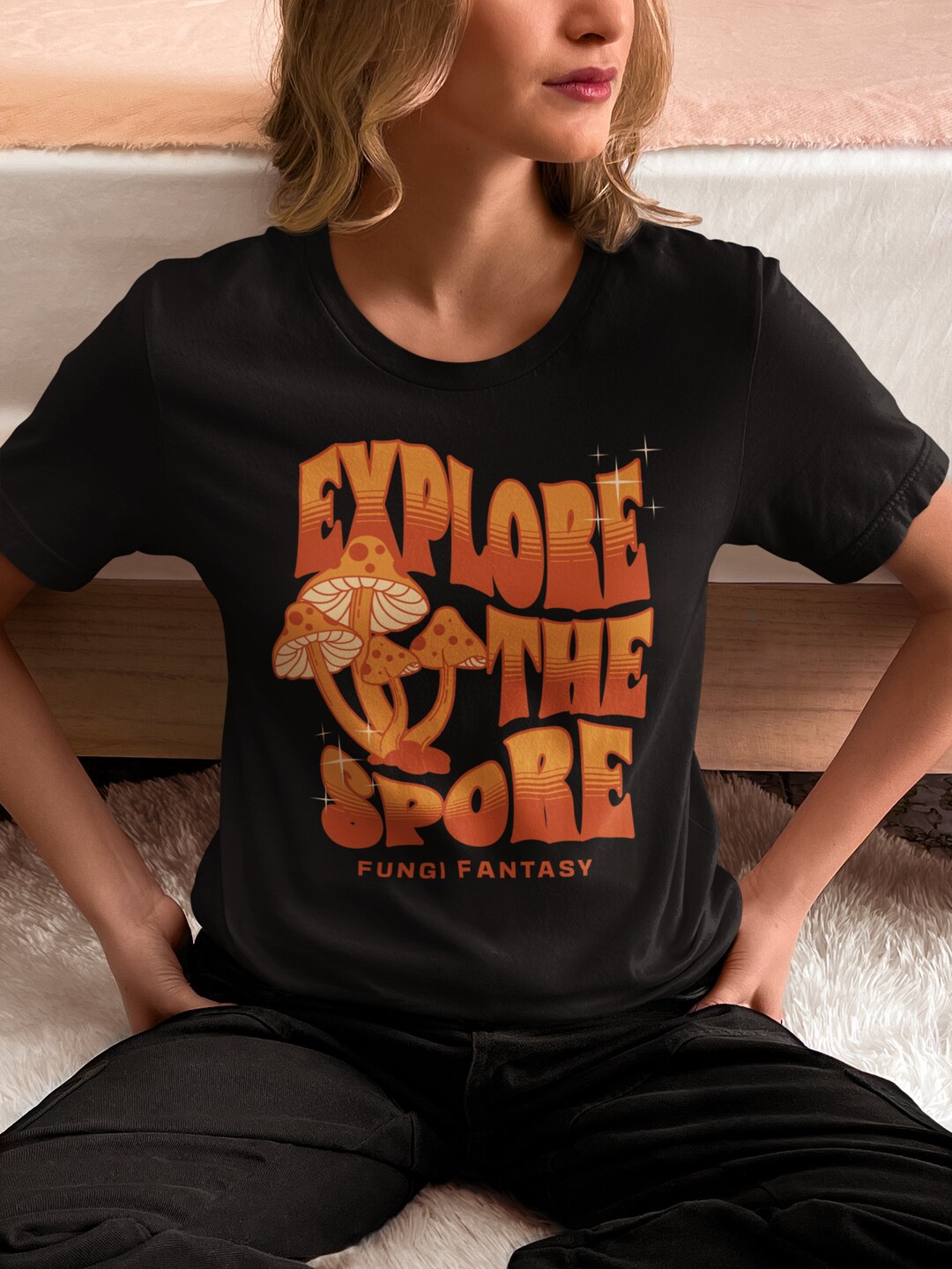 Explore the Spore Shirt, Magic Mushroom Shirt, Trippy Mushroom Shirt ...