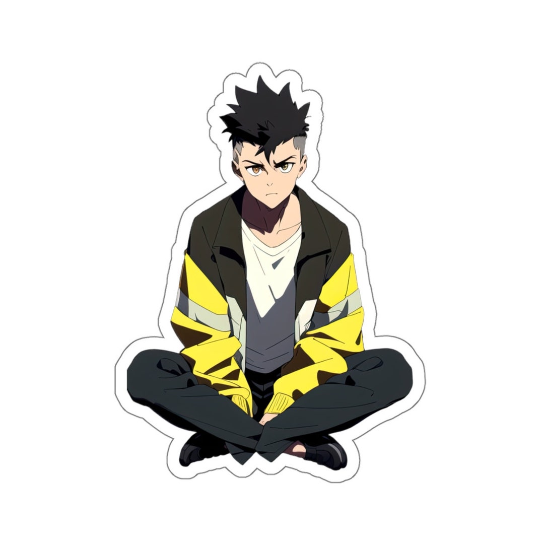 Cyberpunk Edgerunners David Sticker, Anime Sticker, Cyberpunk 2077 ...