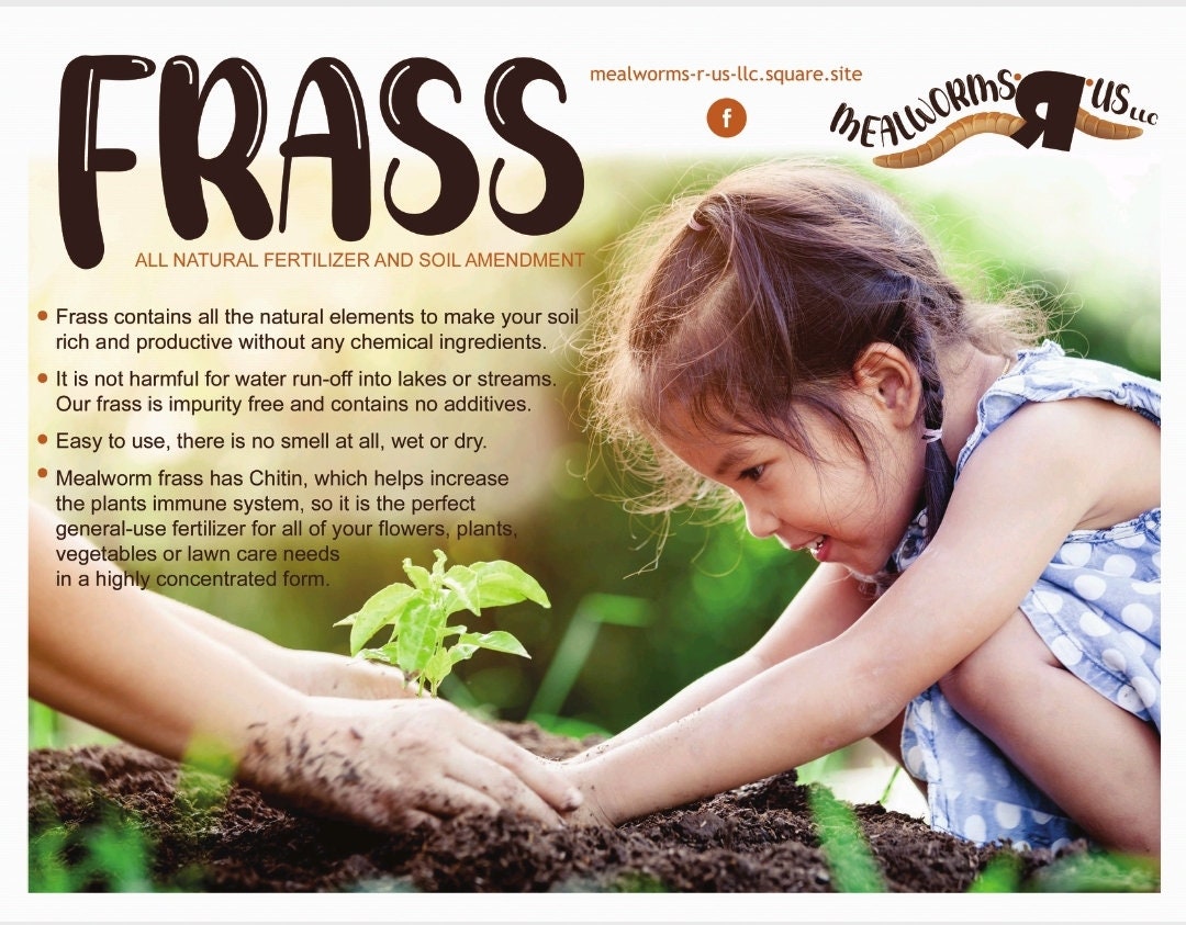 Frass Insect Fertilizer (5 Lbs.) - Etsy