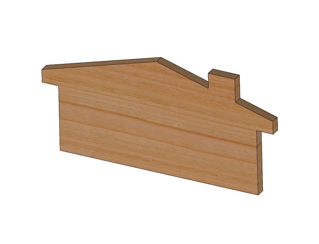 House Sign Dxf File Stl File Step File Download - Etsy